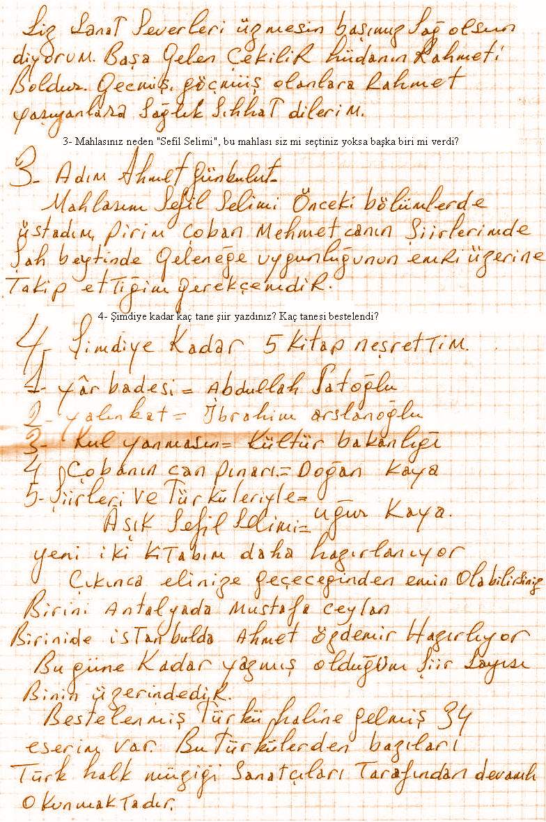 Sefil Selimi - Ozanlarımız